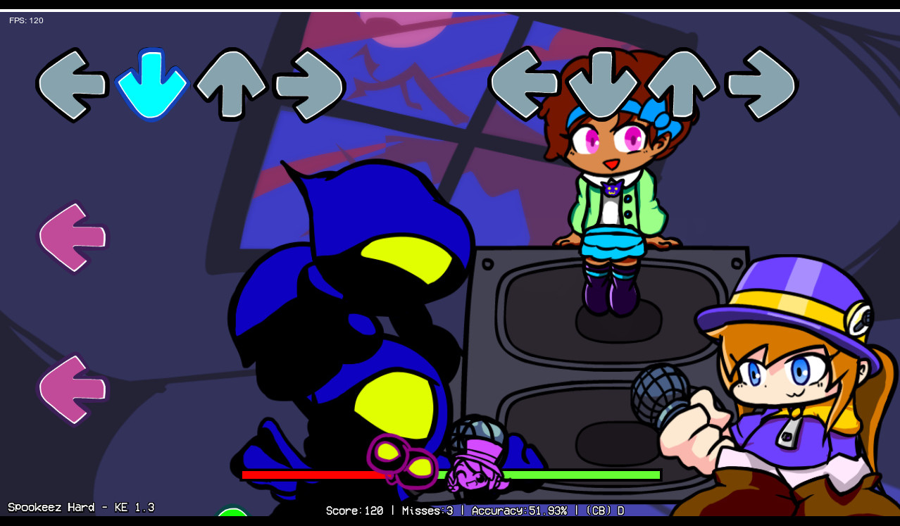 Friday Night Funkin' "A Hat in time"skin mod Mod for Friday Night ...