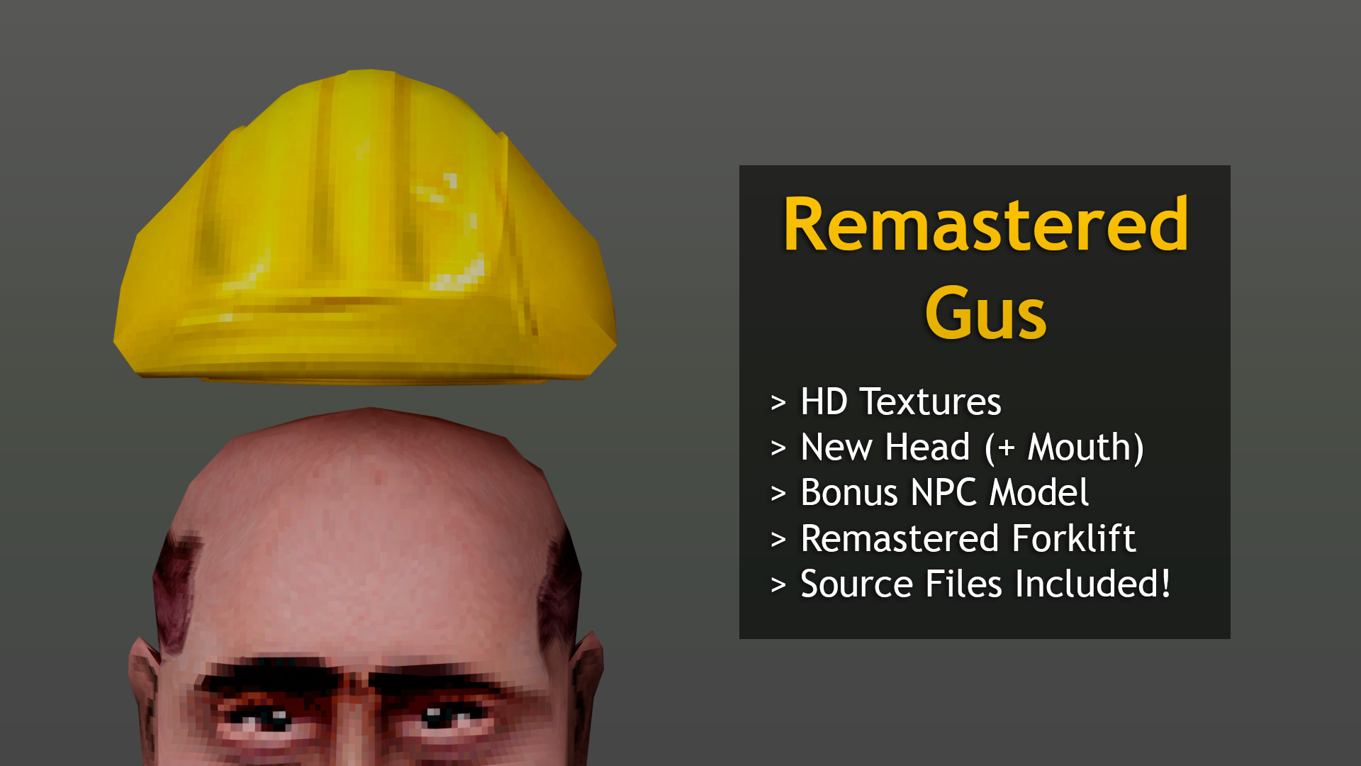 Remastered Gus Mod for Half-Life | HL Mods