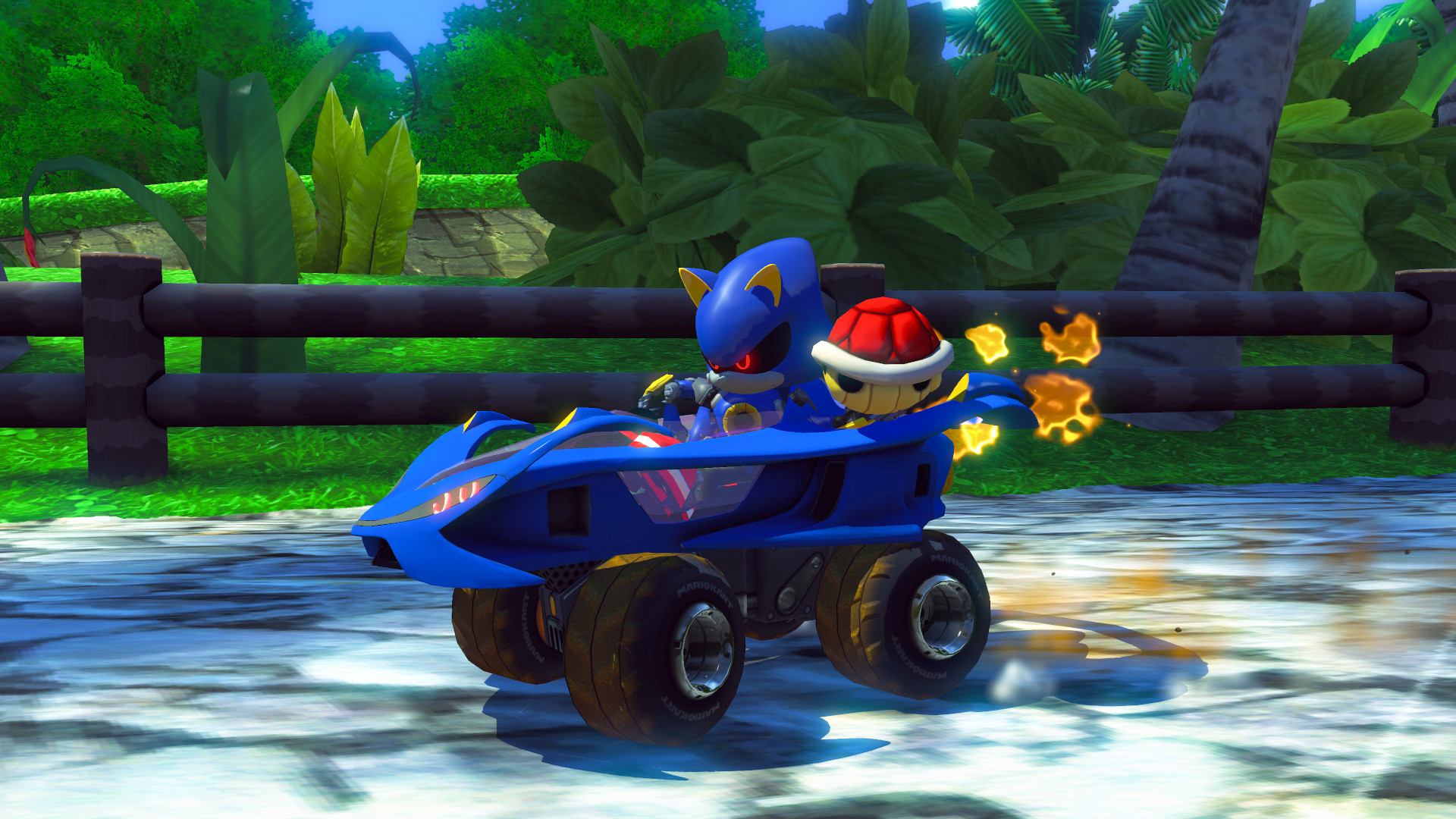 Metal Sonic over Luigi mod Mod for Mario Kart 8 | MK8 Mods