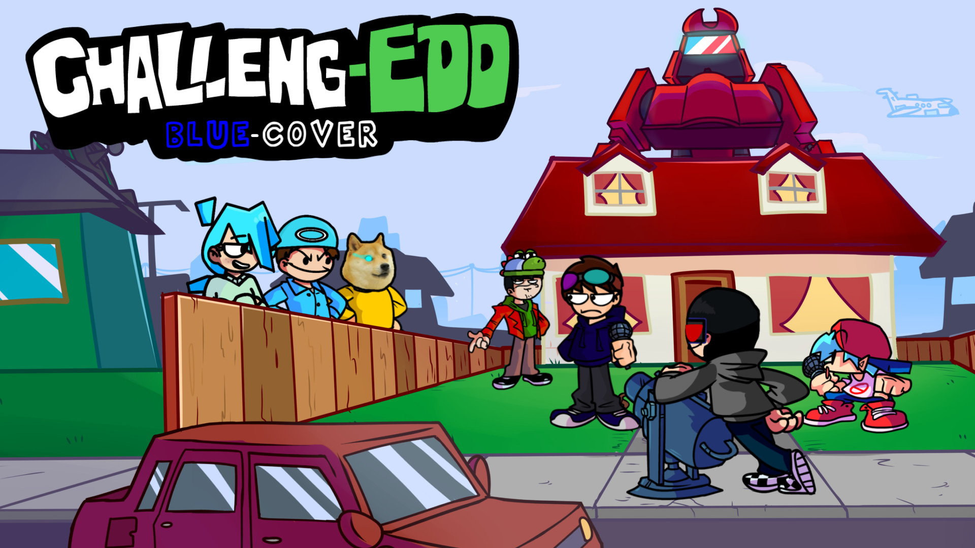 ChallengBLUE | ChallengEdd Cover [Friday Night Funkin'] [Mods]