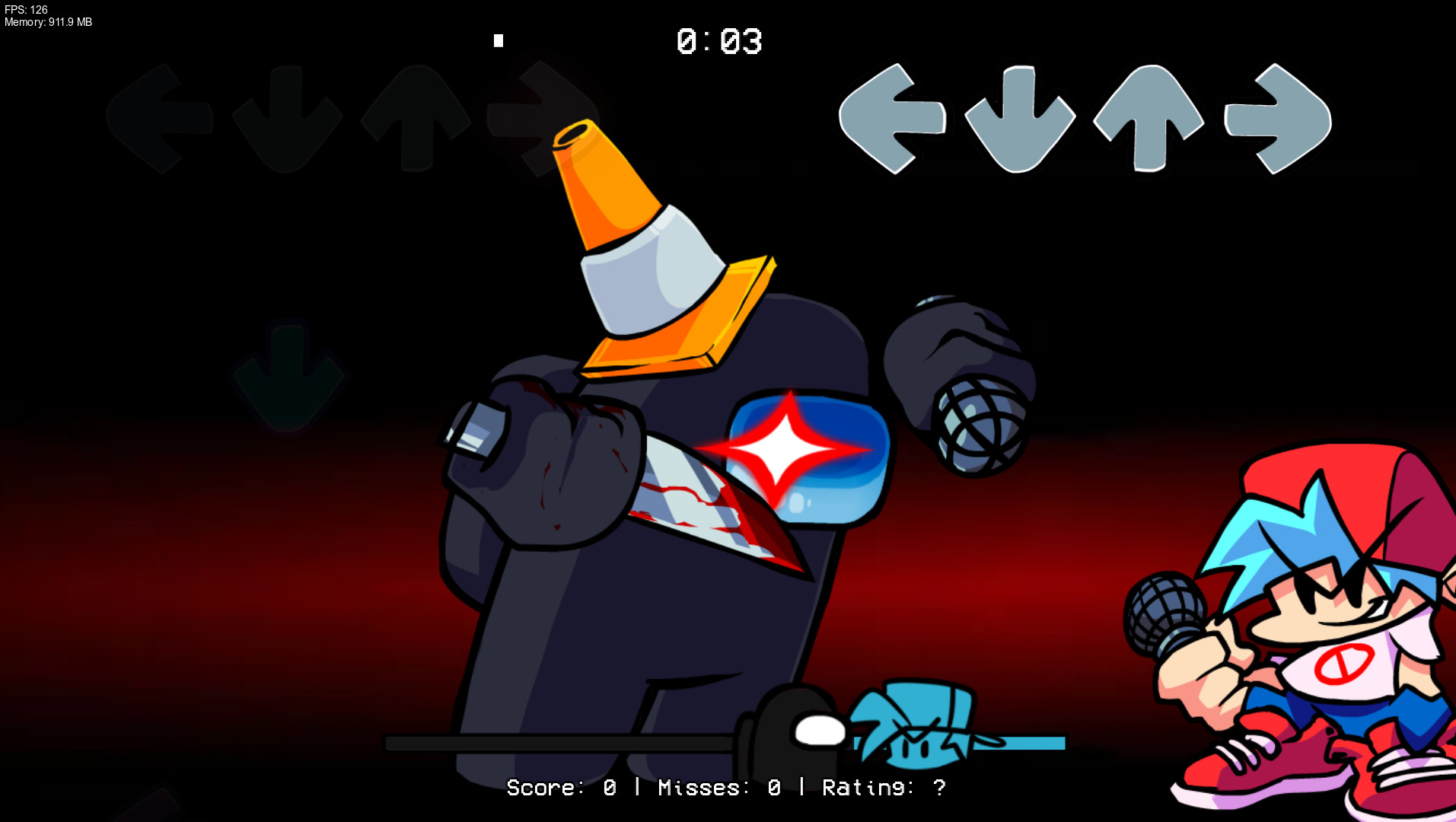 FNF Defeat Psych Port + Phantasm But Black Imp Mod for Friday Night ...