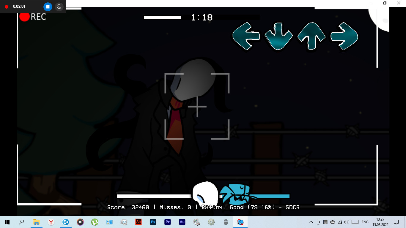Vs slender remake Mod for Friday Night Funkin' | FNF Mods