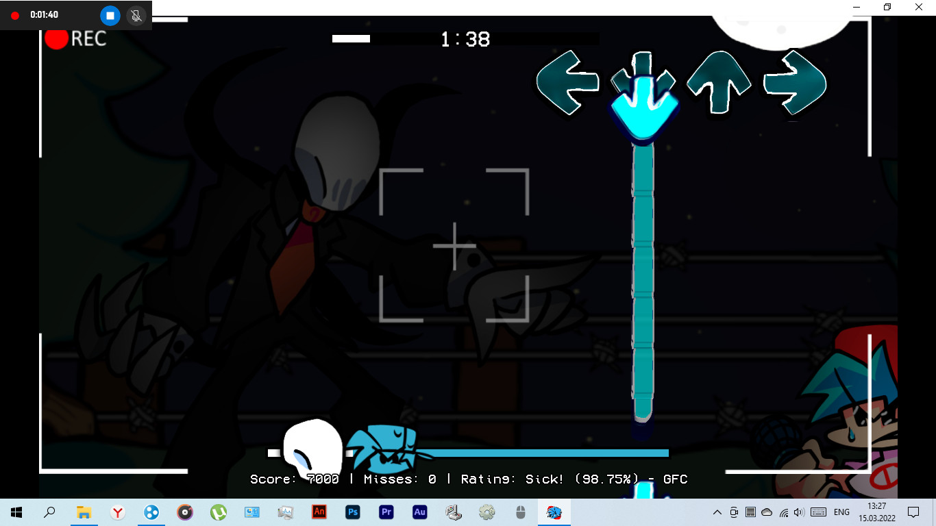 Vs slender remake Mod for Friday Night Funkin' | FNF Mods