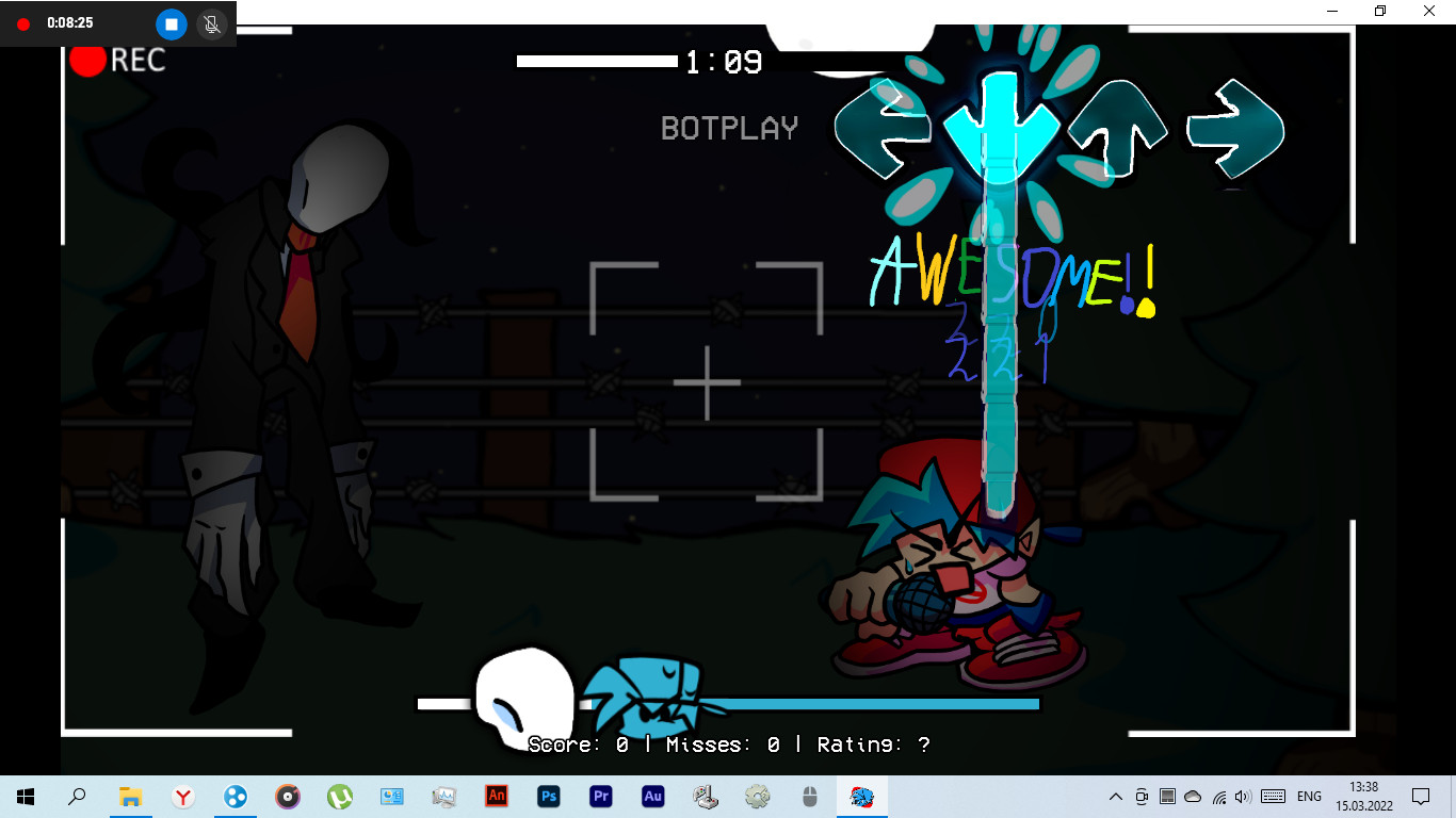 Vs slender remake Mod for Friday Night Funkin' | FNF Mods