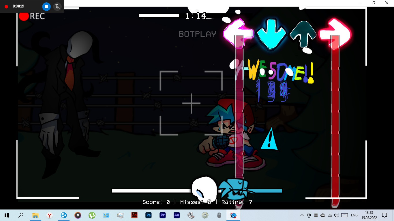 Vs slender remake Mod for Friday Night Funkin' | FNF Mods