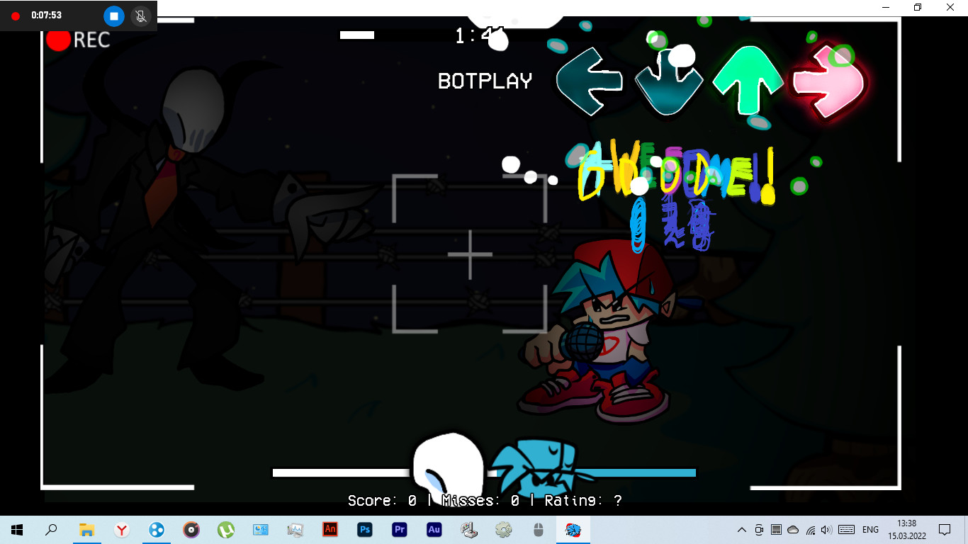 Vs slender remake Mod for Friday Night Funkin' | FNF Mods