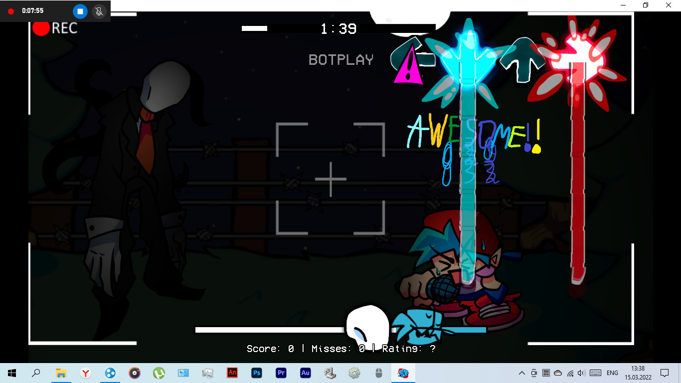 Vs slender remake Mod for Friday Night Funkin' | FNF Mods