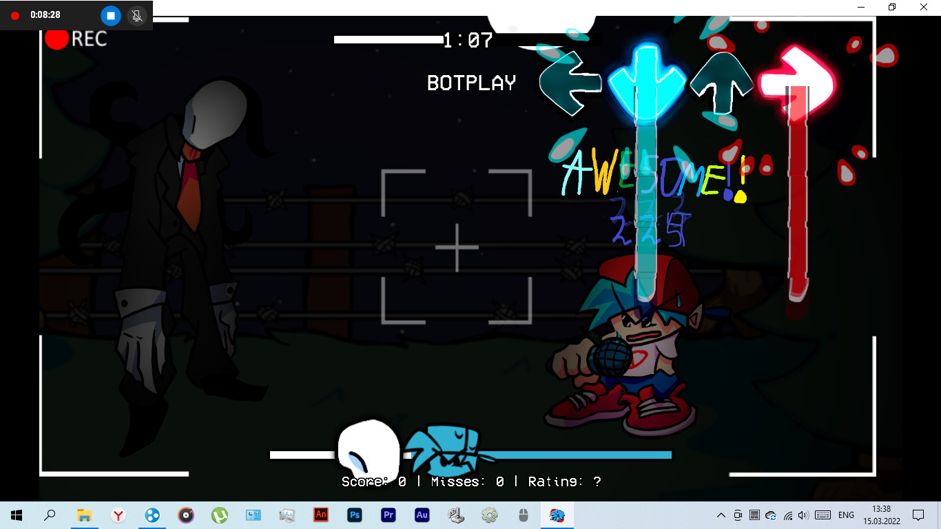 Vs slender remake Mod for Friday Night Funkin' | FNF Mods