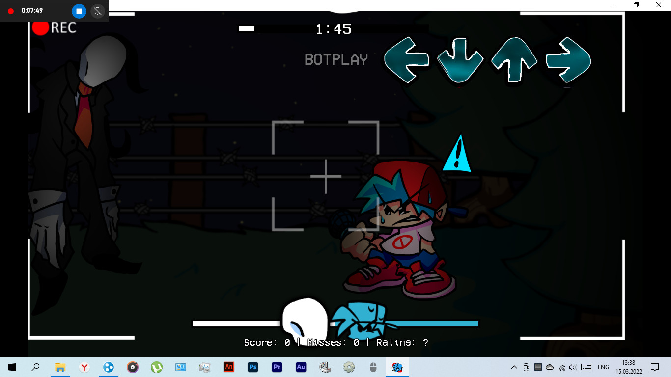 Vs slender remake Mod for Friday Night Funkin' | FNF Mods