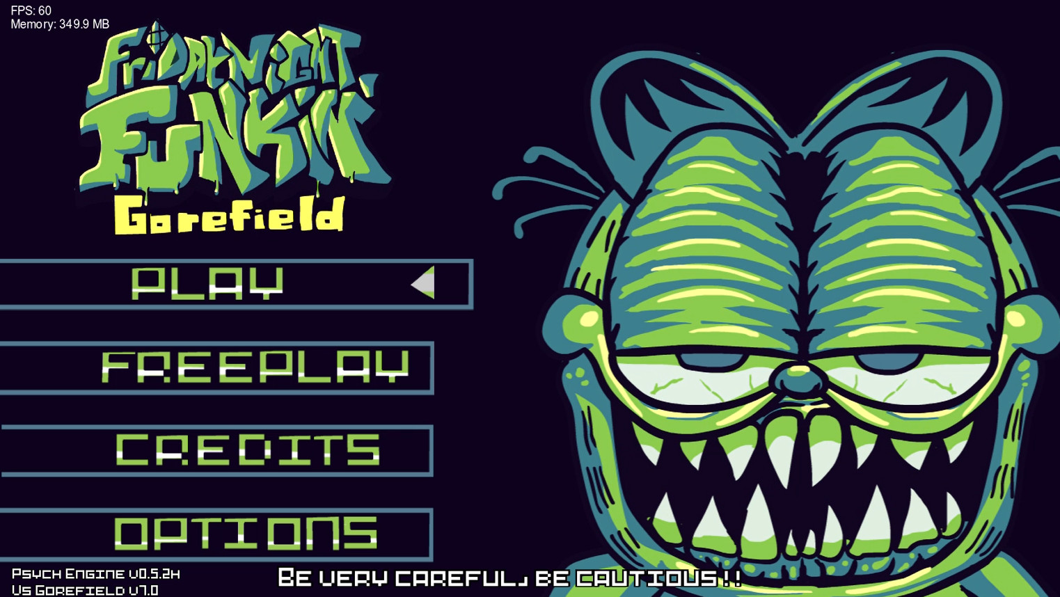 FNF' Vs Gorefield [FULL WEEK] [Friday Night Funkin'] [Mods]