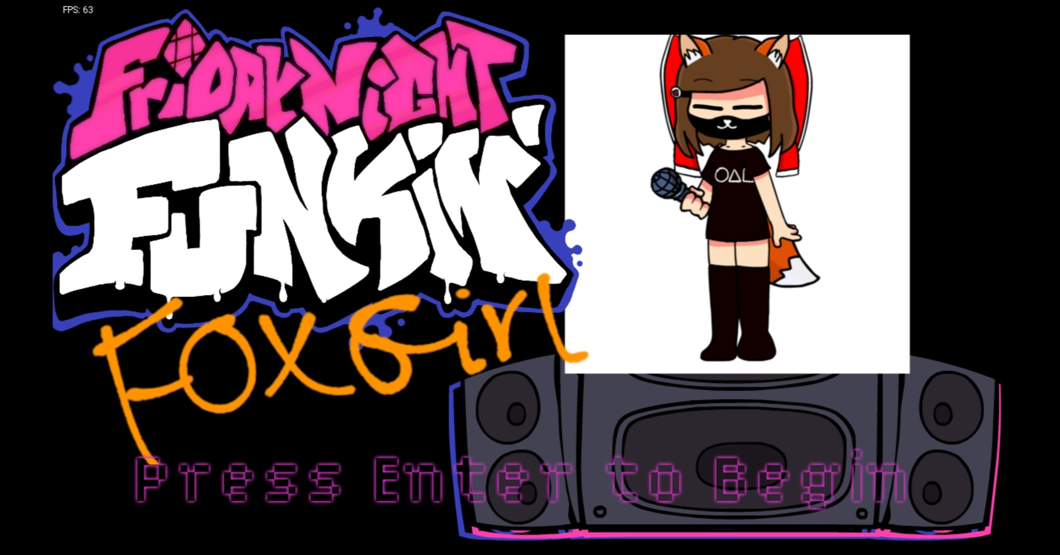 Vs Fox Girl Mobile Port Demo Mod for Friday Night Funkin' | FNF Mods