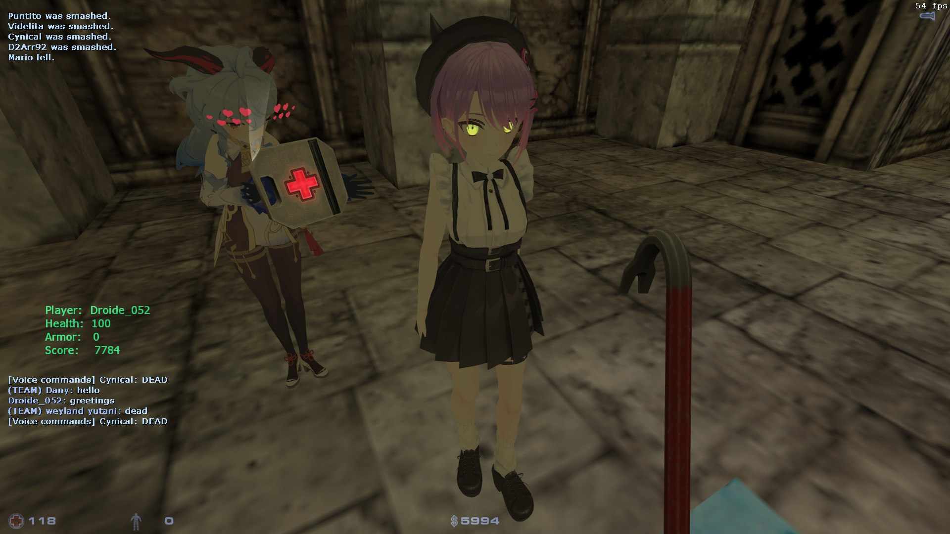 Hololive - Tokoyami Towa Mod for Sven Co-op | SC Mods