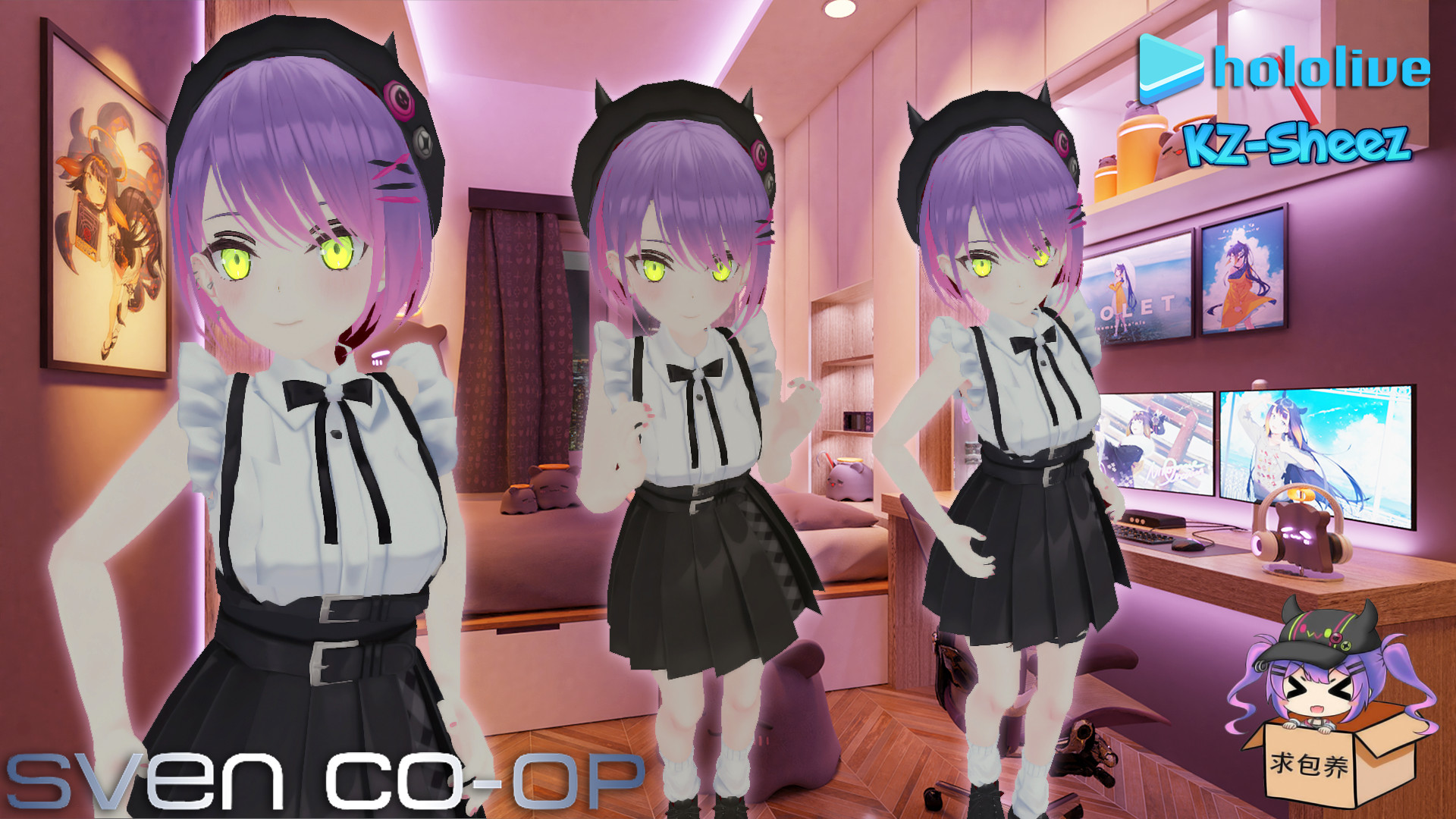 Hololive - Tokoyami Towa Mod for Sven Co-op | SC Mods