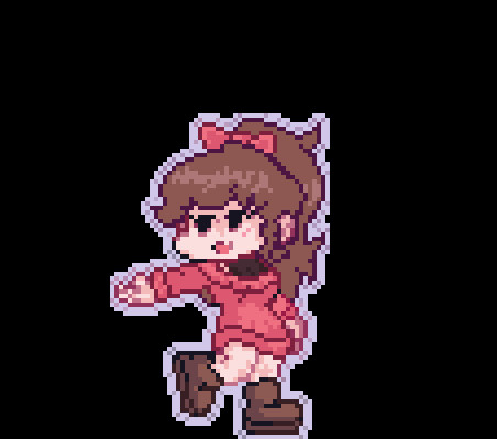 Gf ready to sing (bf&gf extended sprites) Mod for Friday Night Funkin ...