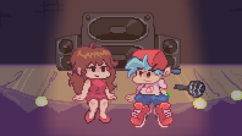 Gf ready to sing (bf&gf extended sprites) Mod for Friday Night Funkin ...