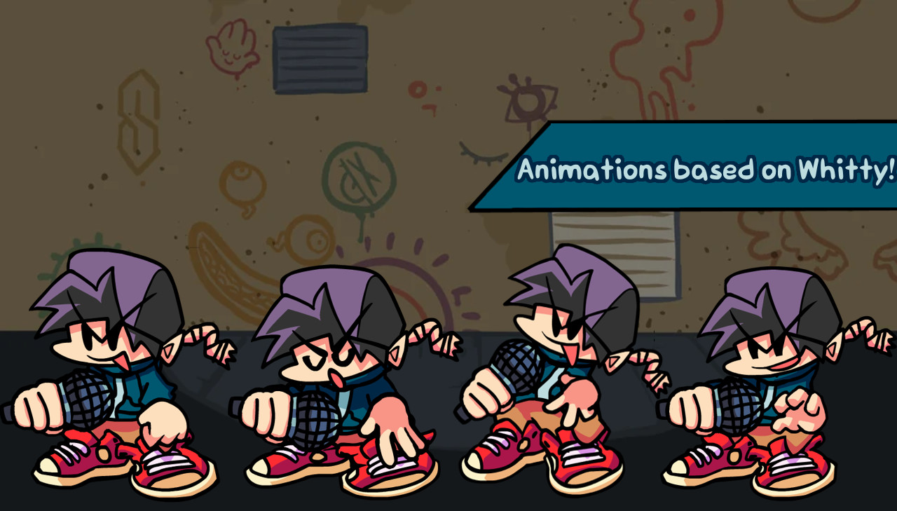 Whitfriend (+ FLA, Psych Only) Mod for Friday Night Funkin' | FNF Mods