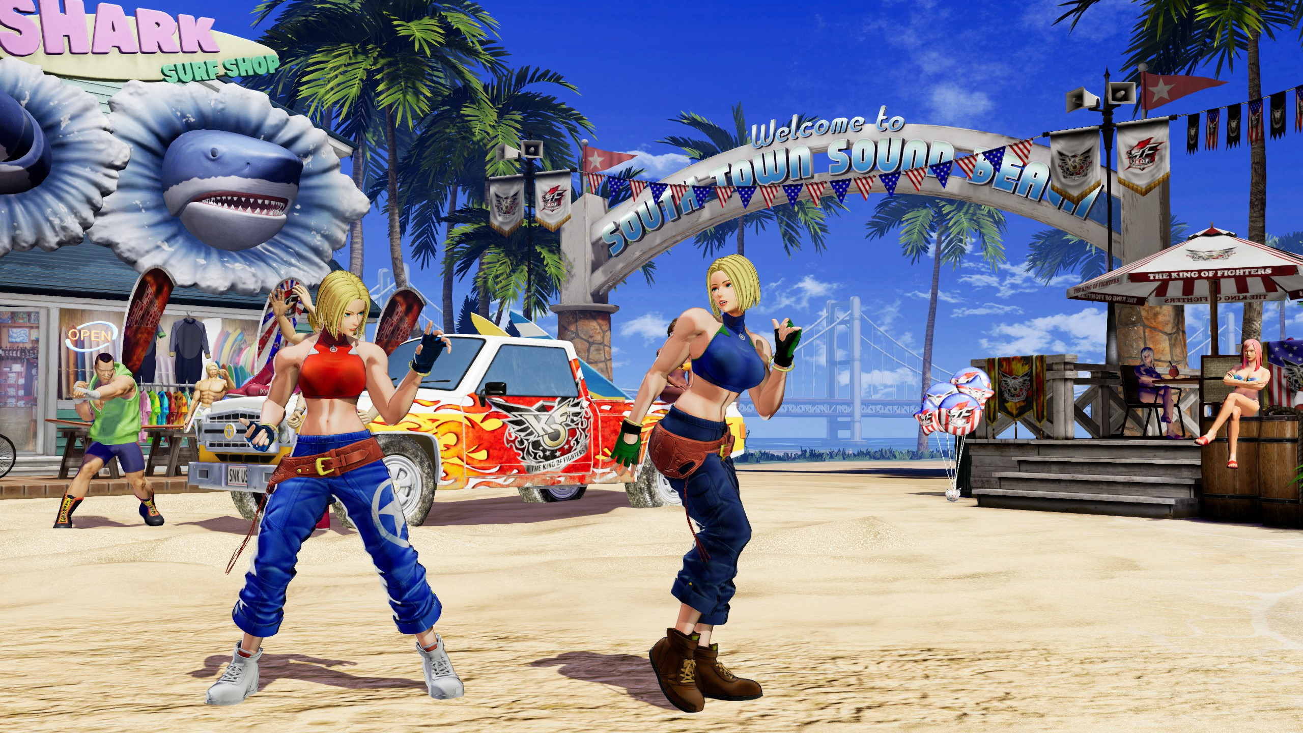 Real Bout Blue Mary Mod for The King of Fighters XV | KoFXV Mods