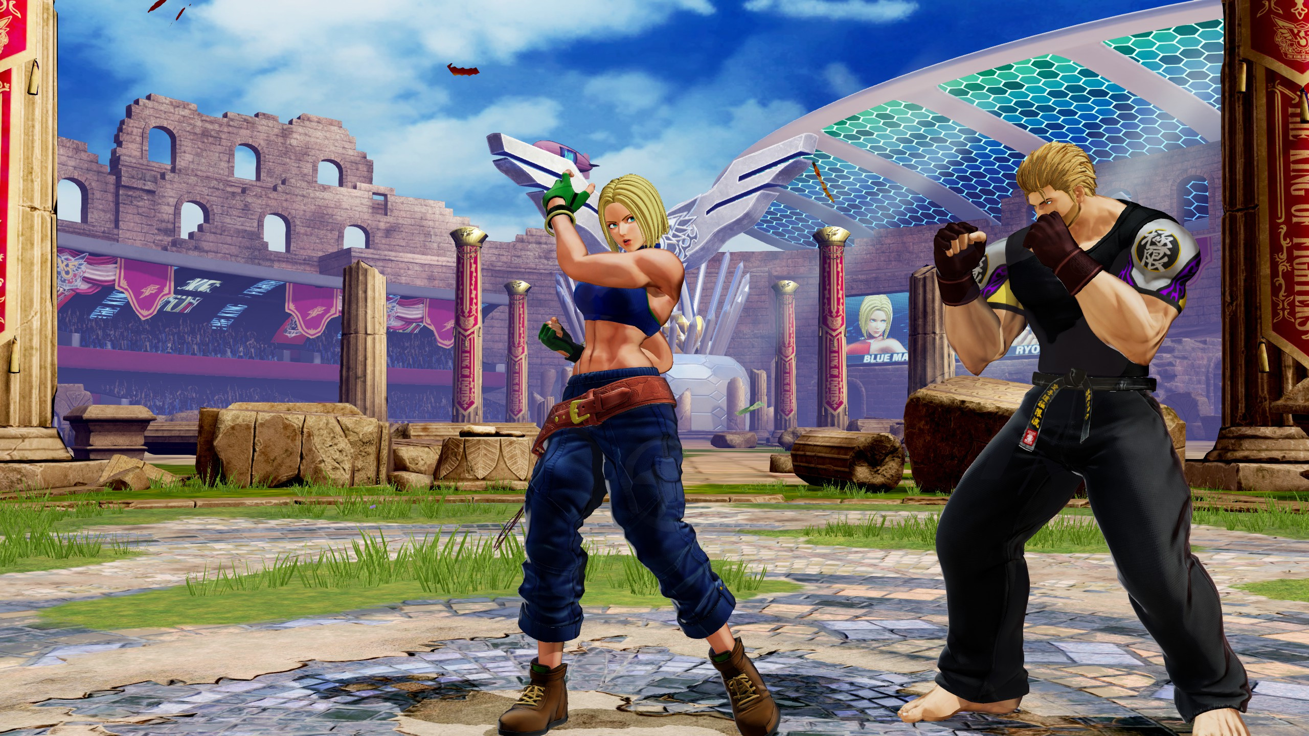 Real Bout Blue Mary Mod for The King of Fighters XV | KoFXV Mods