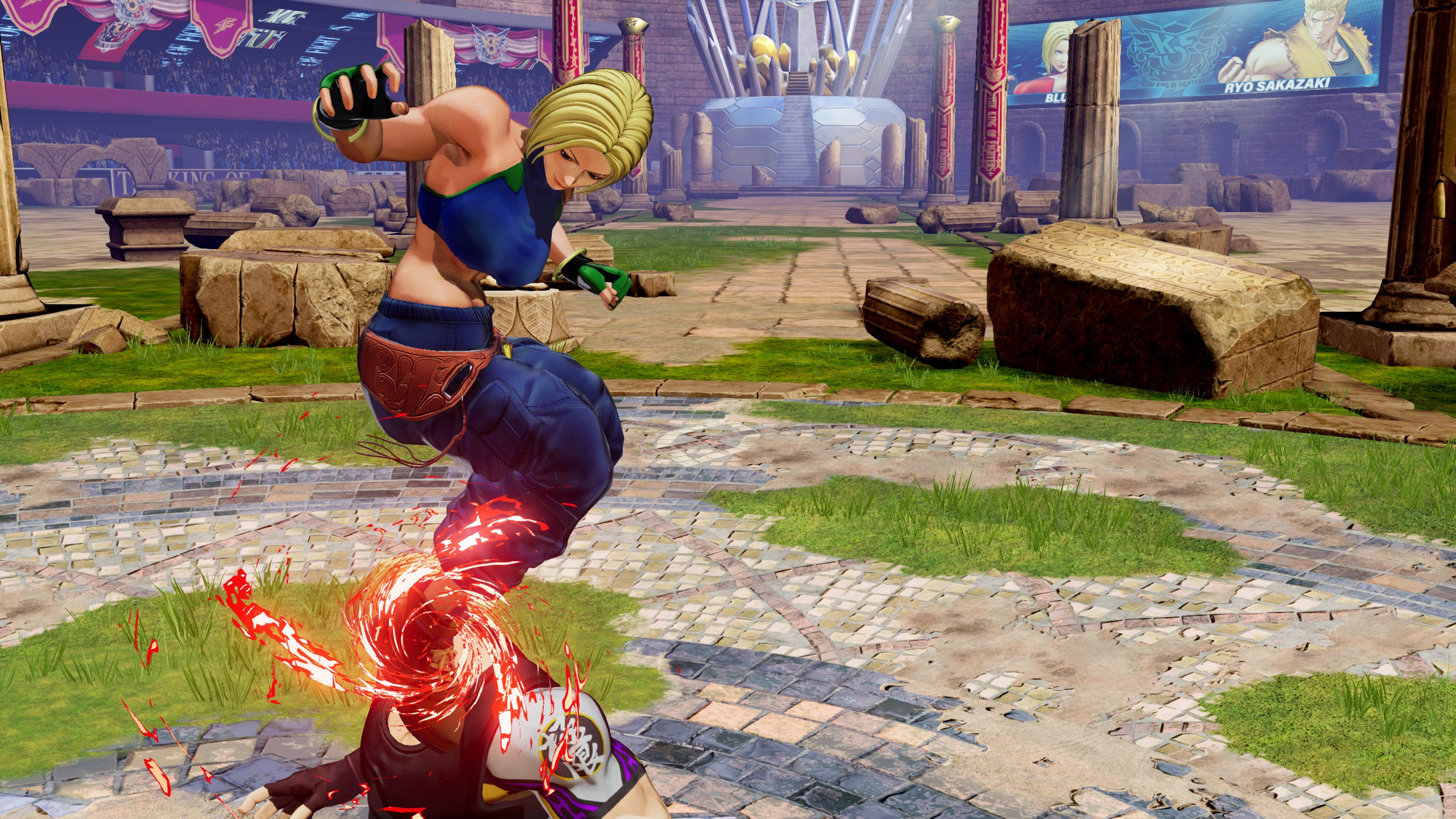 Real Bout Blue Mary Mod for The King of Fighters XV | KoFXV Mods