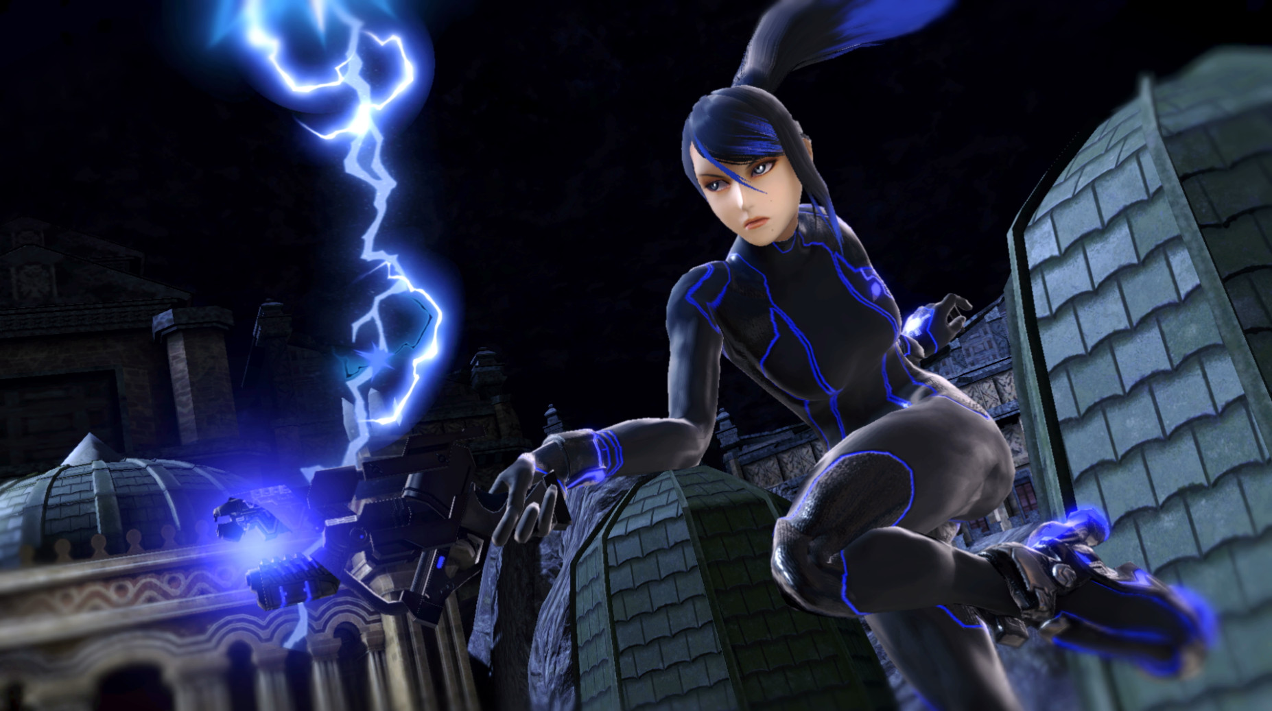 Black & Blue Zero Suit Samus Mod for Super Smash Bros. Ultimate | SSBU Mods