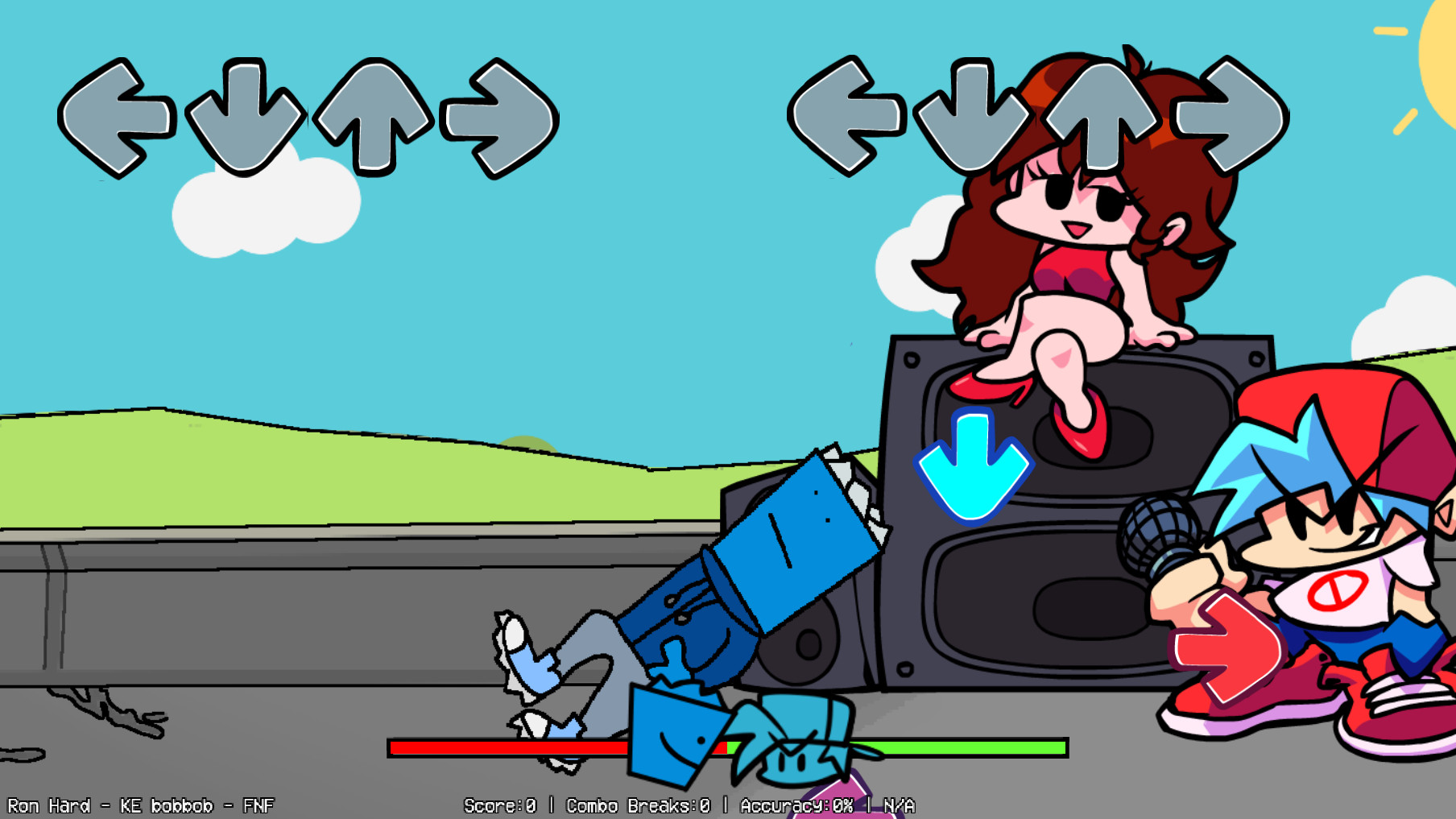 D-Side Ron (SkinMod) [Friday Night Funkin'] [Mods]