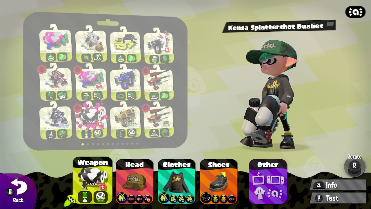 Splattershot Dualies [Splatoon 2] [Mods]