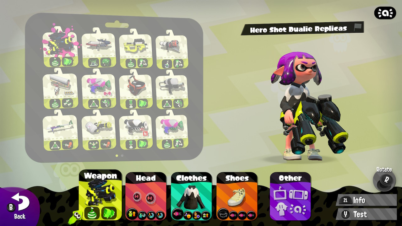 Splattershot Dualies [Splatoon 2] [Mods]