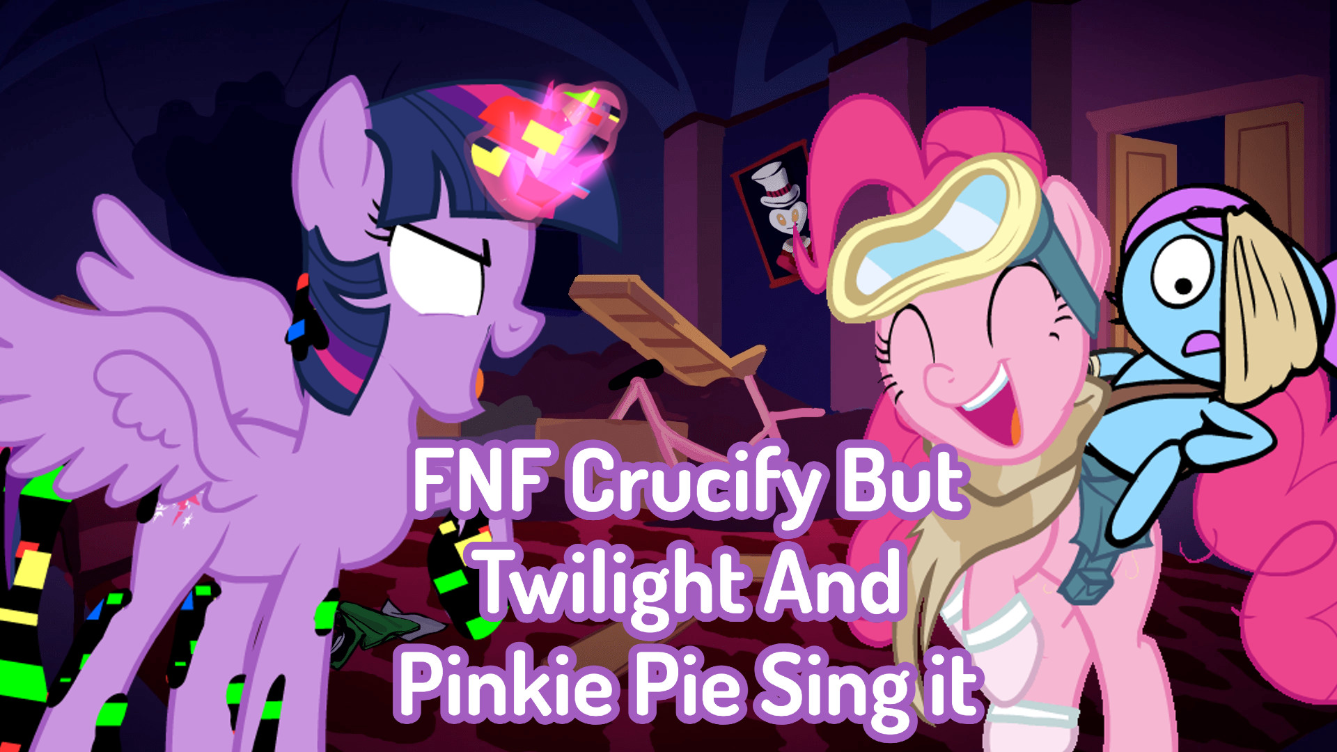 Crucify But Twilight And Pinkie Pie Sing it Mod for Friday Night Funkin ...