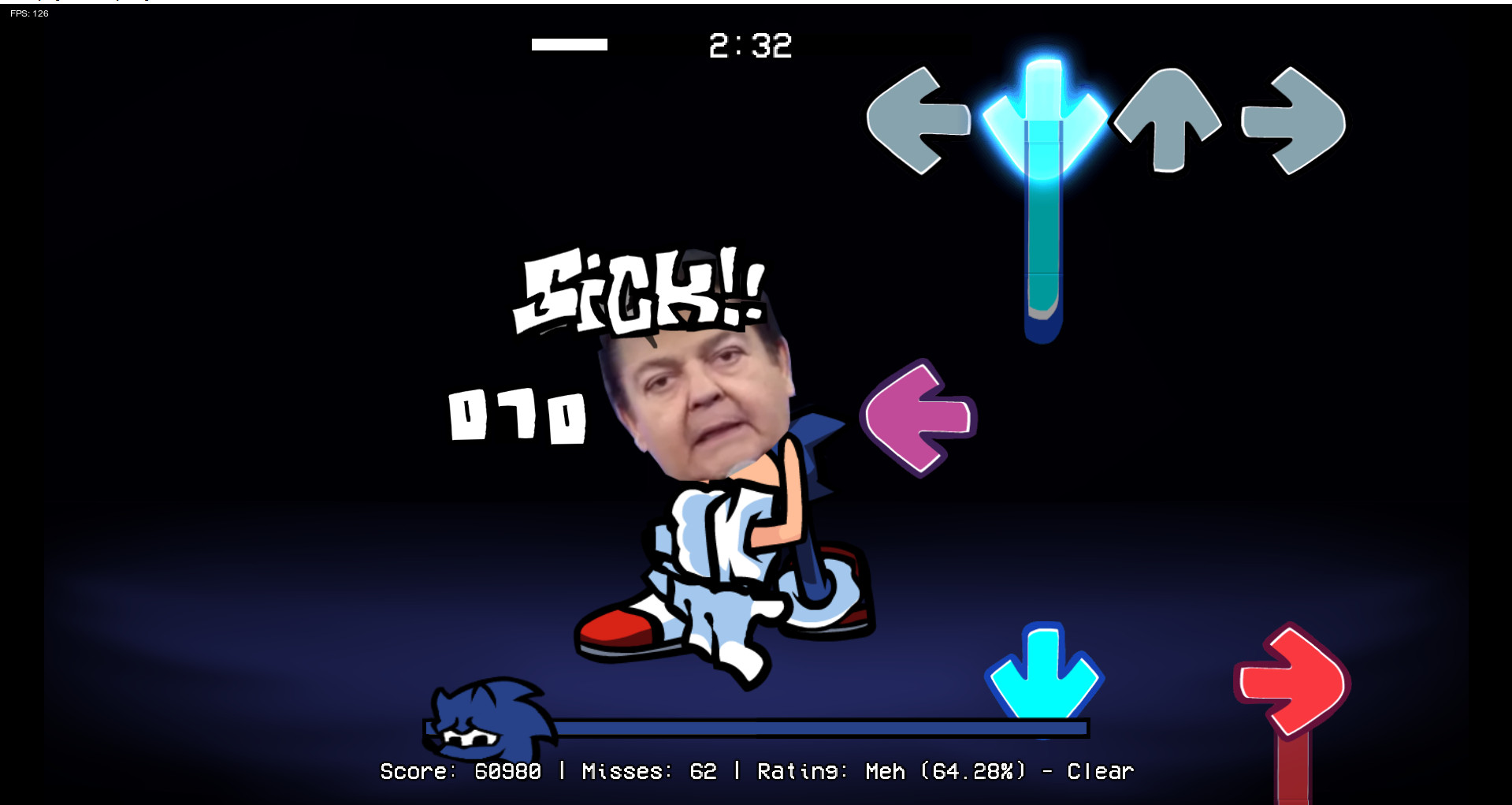Chaos Nightmare faustão phantasm Mod for Friday Night Funkin' | FNF Mods