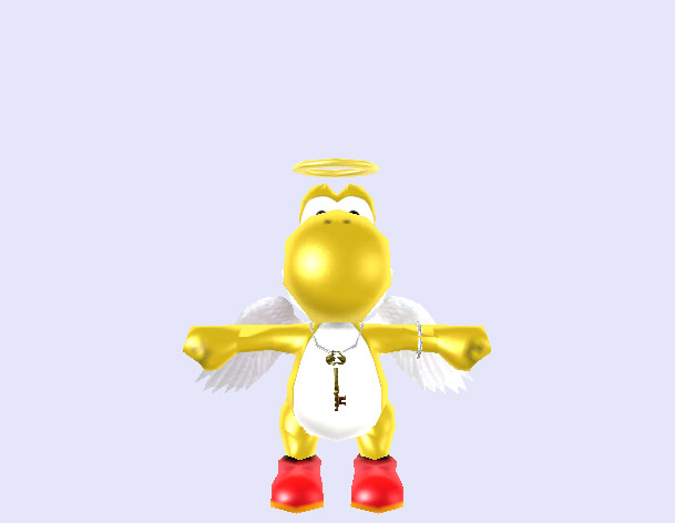 Yoshi (Angelic Key) [Mario Kart Wii] [Mods]