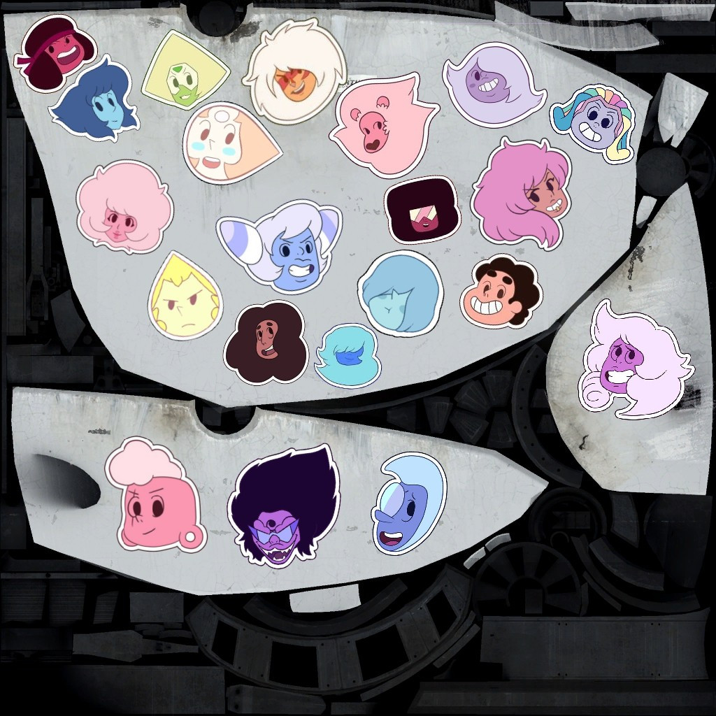 Portal gun with Steven Universe stickers [Portal 2] [Mods]