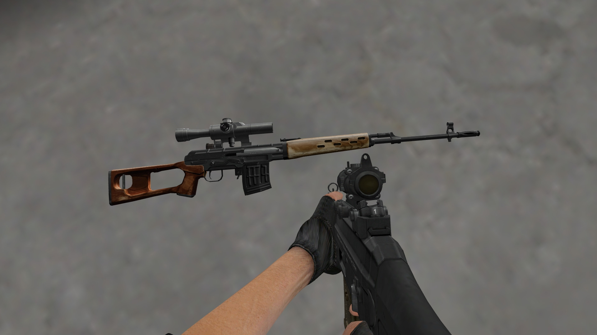 Modern Warfare Dragunov Animations Mod for Counter-Strike 1.6 | CS1.6 Mods