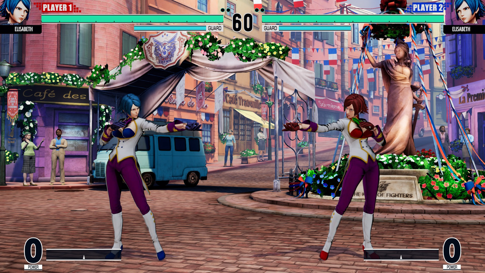 Elisabeth KOF XI costume Mod for The King of Fighters XV | KoFXV Mods