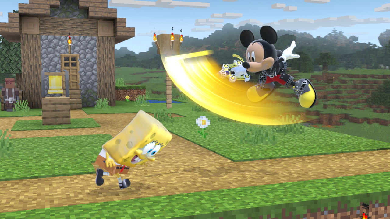 Mickey Mouse over Sora (C06) Mod for Super Smash Bros. Ultimate | SSBU Mods