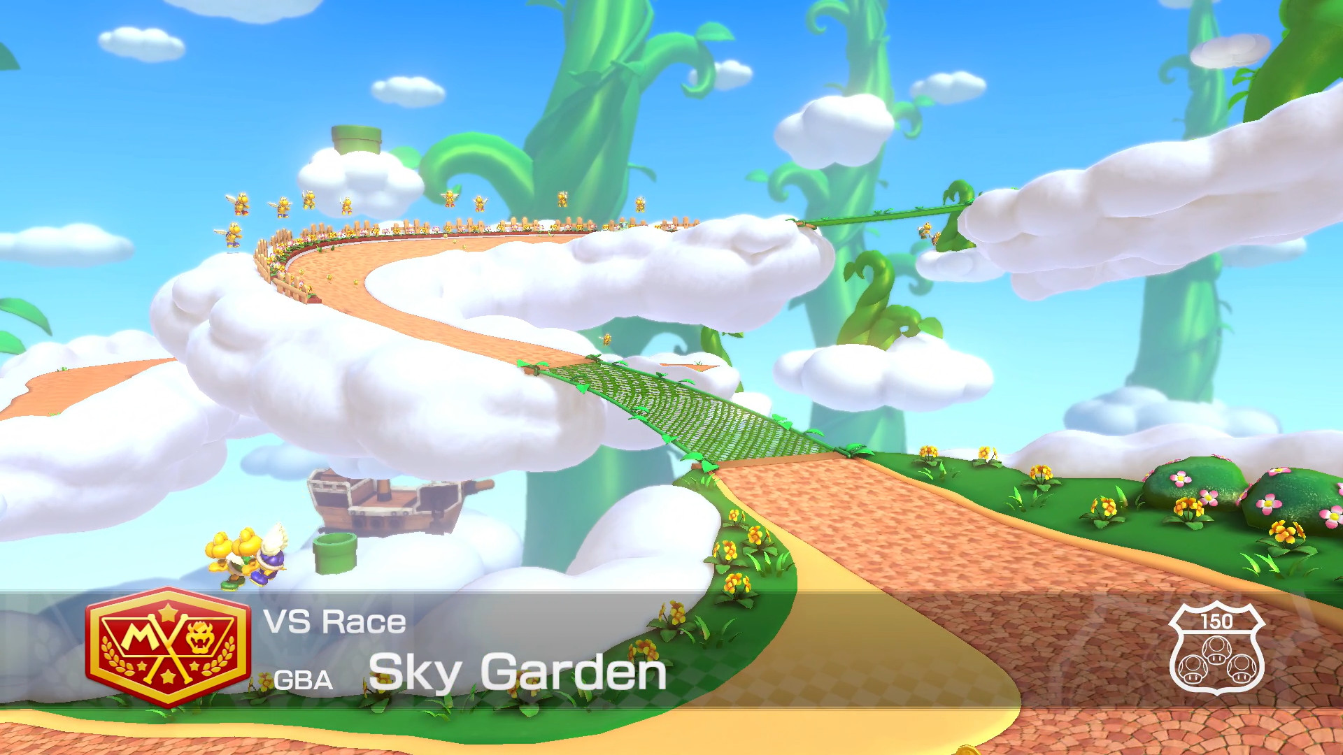 Mario Kart 8 Cloudtop Cruise