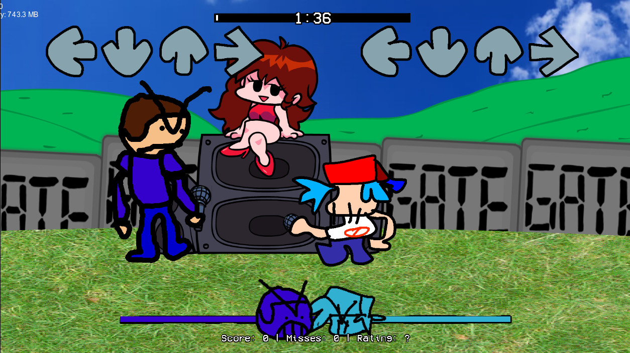 FNF vs dav Cancelled (v2) Update [Friday Night Funkin'] [Mods]