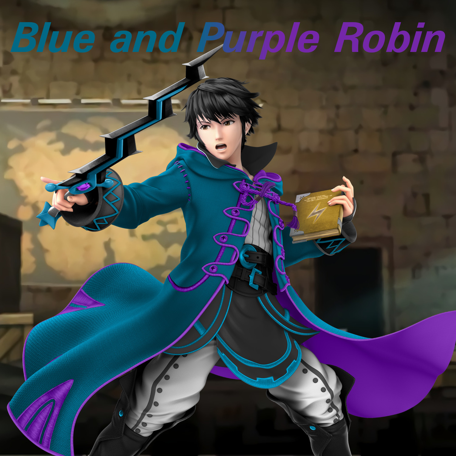 Blue and Purple Robin Mod for Super Smash Bros. Ultimate | SSBU Mods