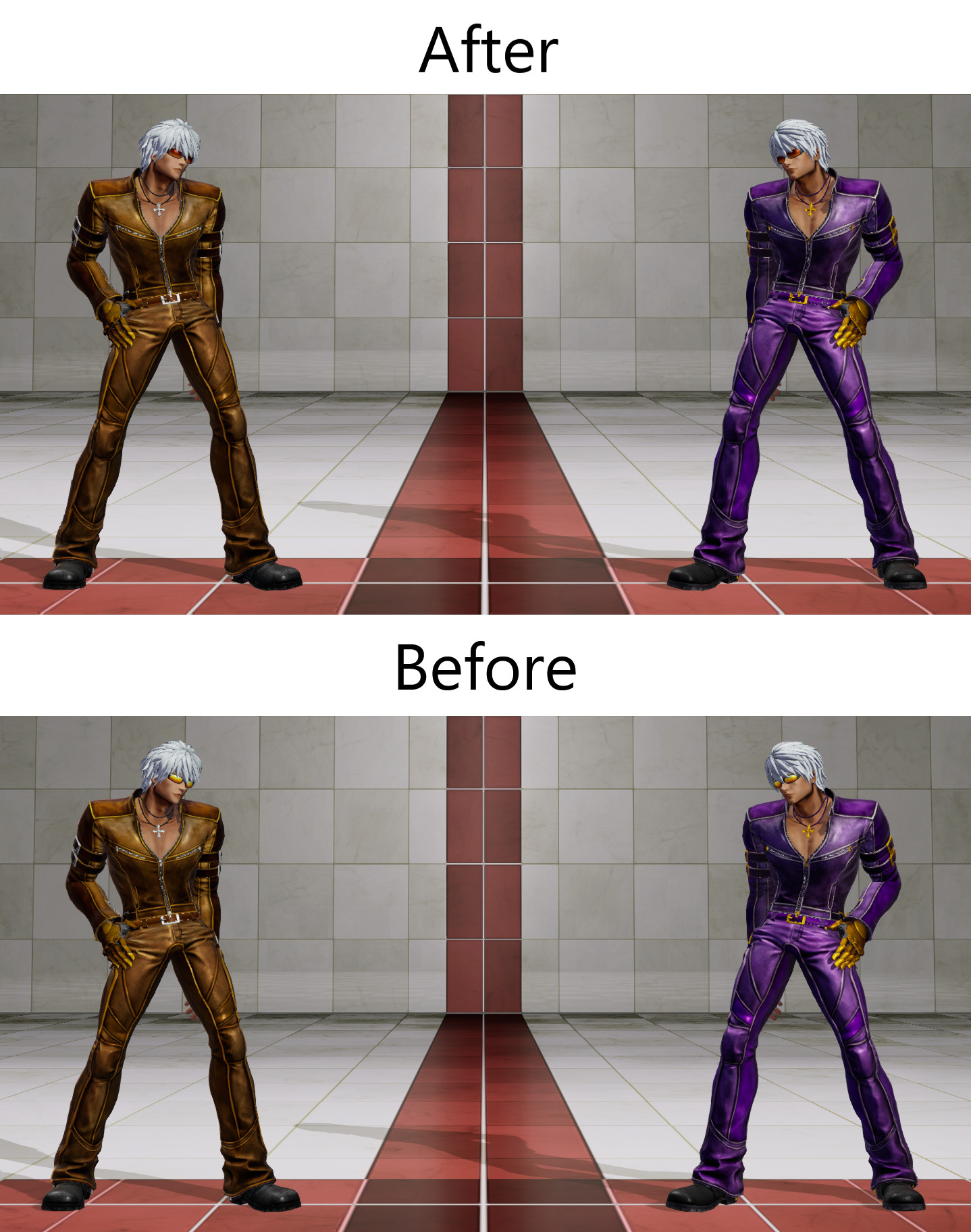 Accurate and Tweaked K' Mod for The King of Fighters XV | KoFXV Mods