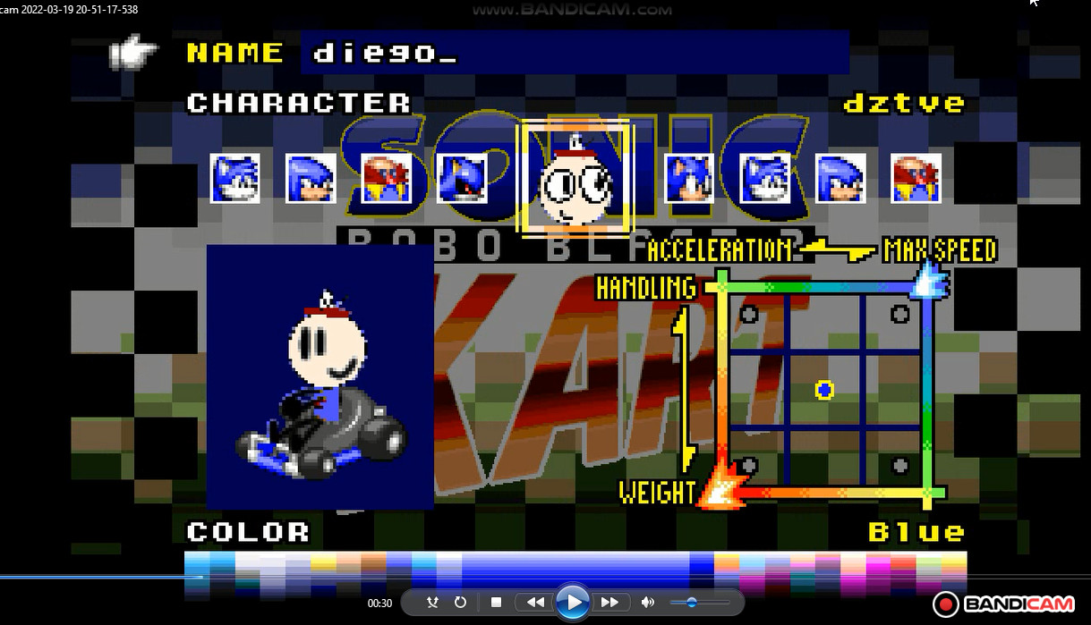 DZTVE In Srb2k Mod for Sonic Robo Blast 2 Kart | SRB2K Mods