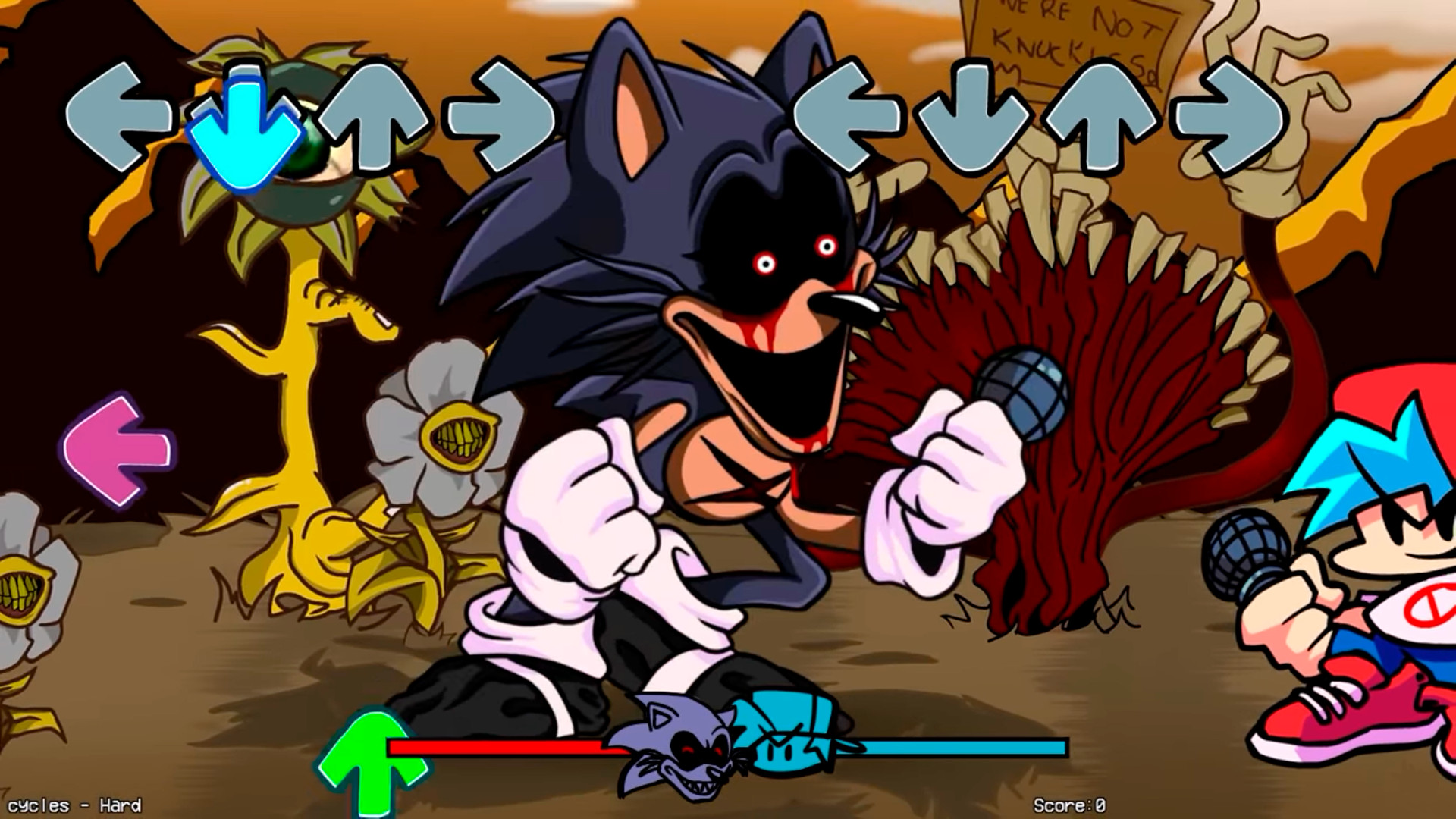 Friday night funkin sonic exe port (Update) Mod for Friday Night Funkin ...