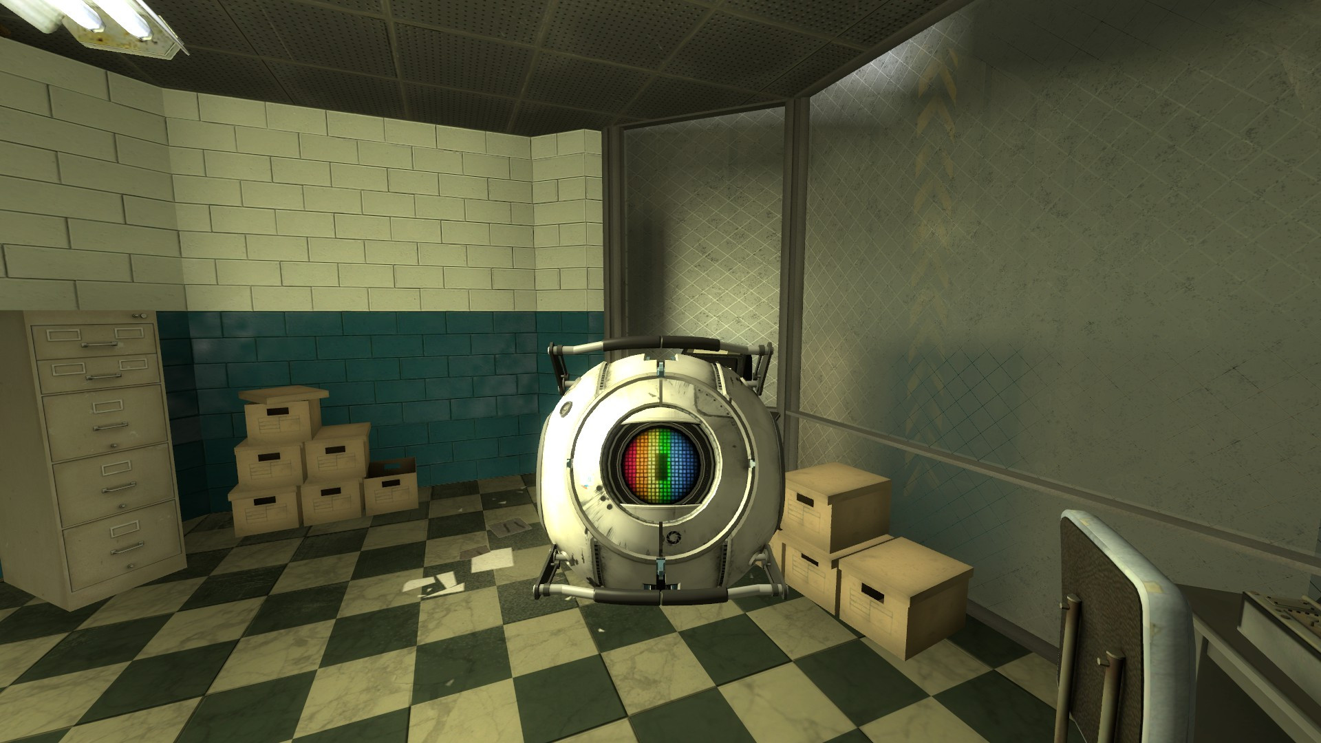 The Rainbow Core (Virgil replacement) Mod for Portal 2 | P2 Mods