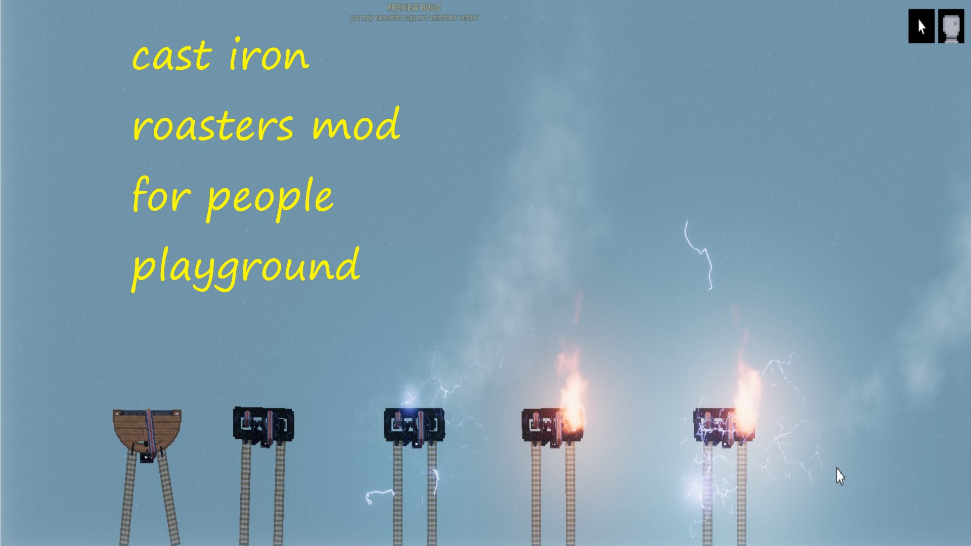 roasters made of cast iron mod [People Playground] [Mods]