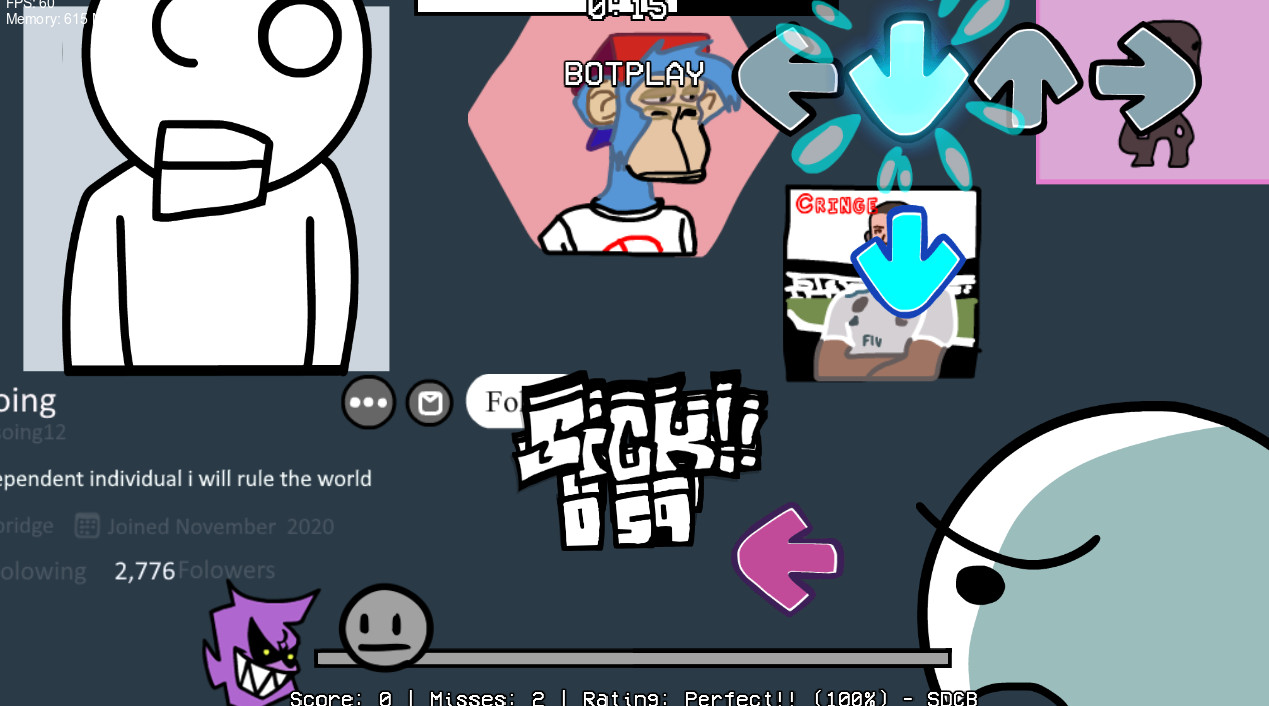 FNF vs Twitter Arguments PORT for PSYCH ENGINE [Friday Night Funkin ...