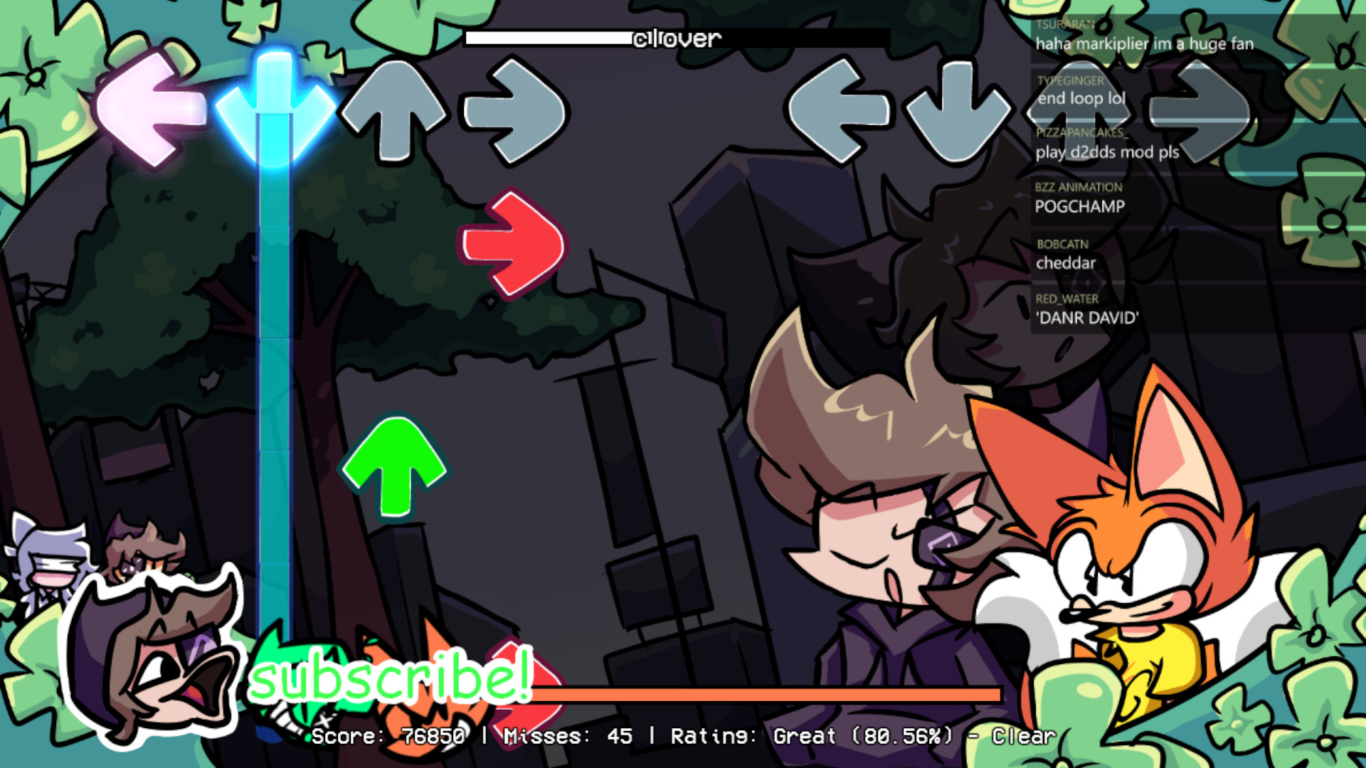 FNF: Clover (KG cover) Mod for Friday Night Funkin' | FNF Mods