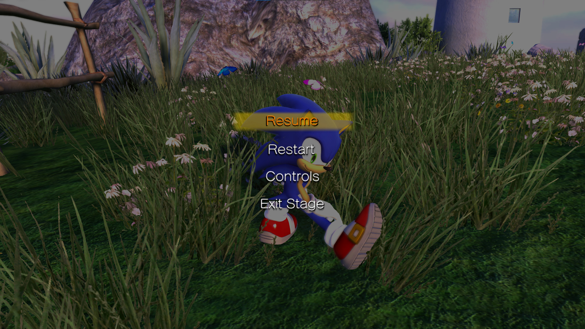 Unleashed Pause Menu Mod for Sonic Generations (2011) | Gens Mods