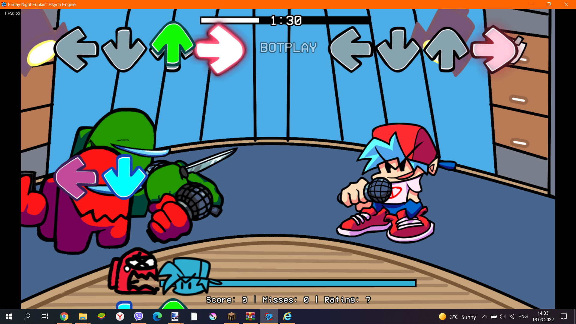 *fanmade!* red impostor V4 !UPDATE! Mod for Friday Night Funkin' | FNF Mods