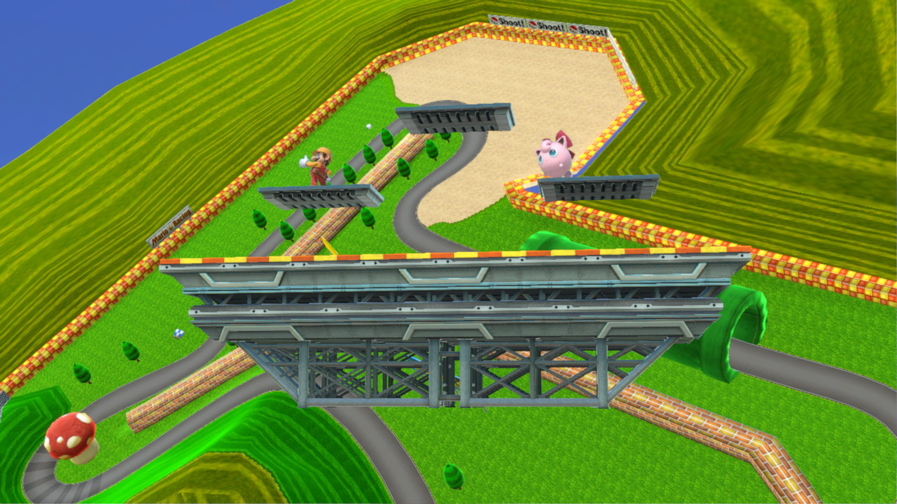N64 Mario Raceway Mod for Super Smash Bros. Ultimate | SSBU Mods