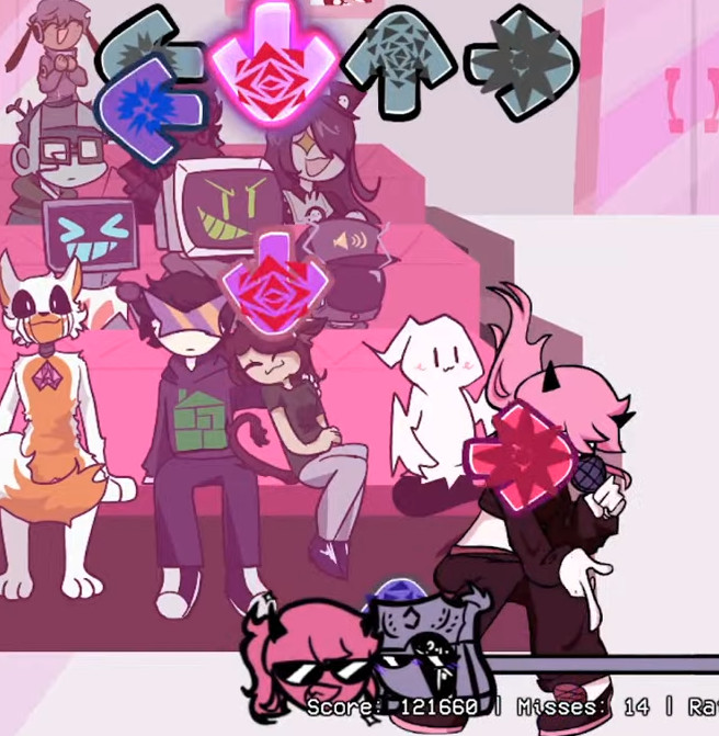 Date-Night Masses Mod for Friday Night Funkin' | FNF Mods