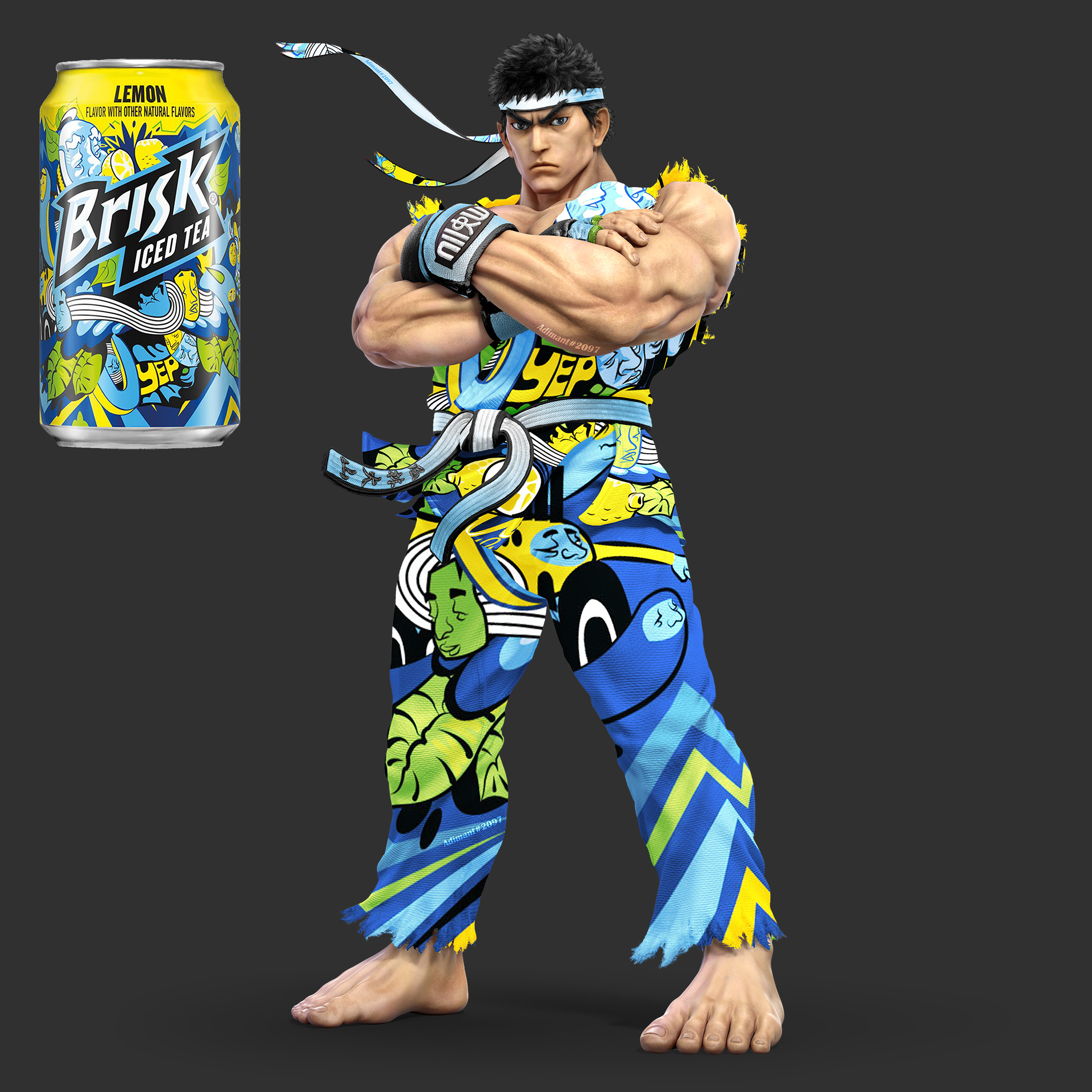Brisk Lemon Ryu Mod for Super Smash Bros. Ultimate | SSBU Mods