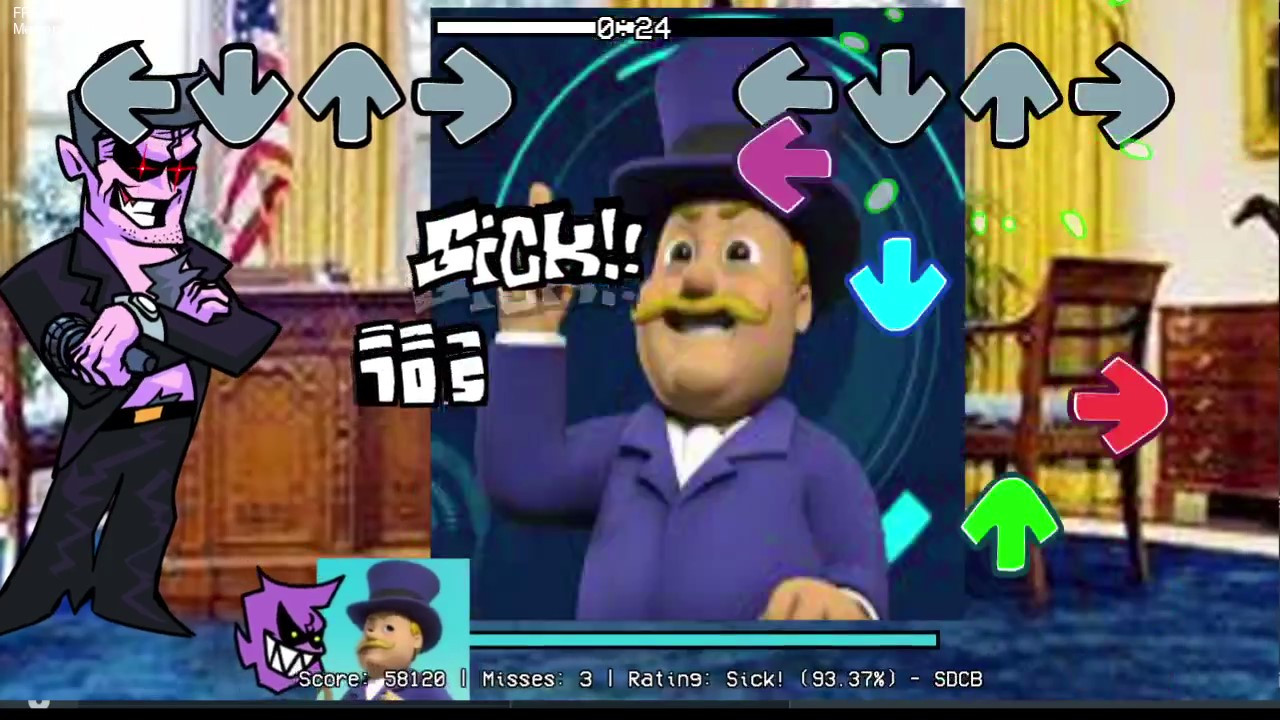 FNF Obama Beat Box + Rude Buster Mod Mod for Friday Night Funkin' | FNF ...